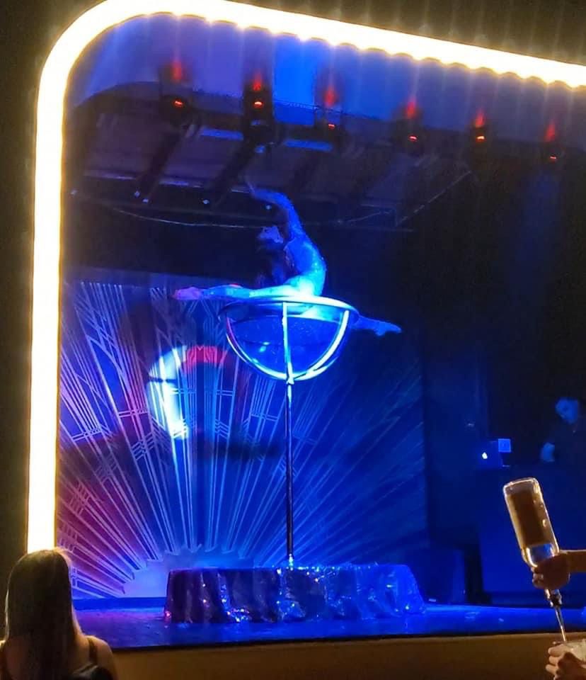 Hire Martini Glass Contortionist Texas | Scarlett Entertainment
