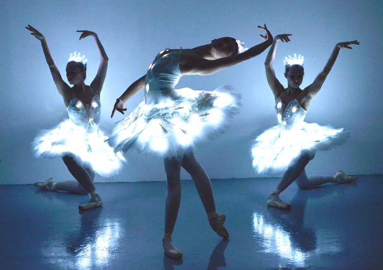 Book LED Ballerinas London – LED Ballet Show | Scarlett Entertainment