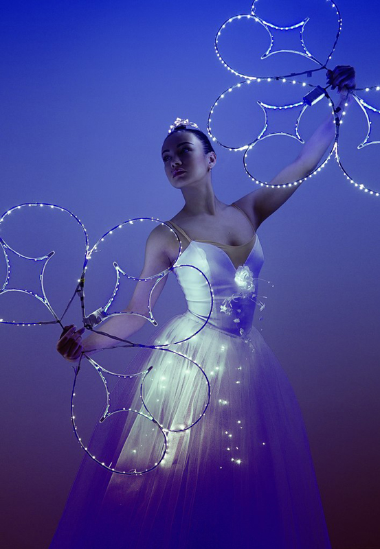 Luminous White Show - Hire Talented Dance Trio | Scarlett Entertainment ...