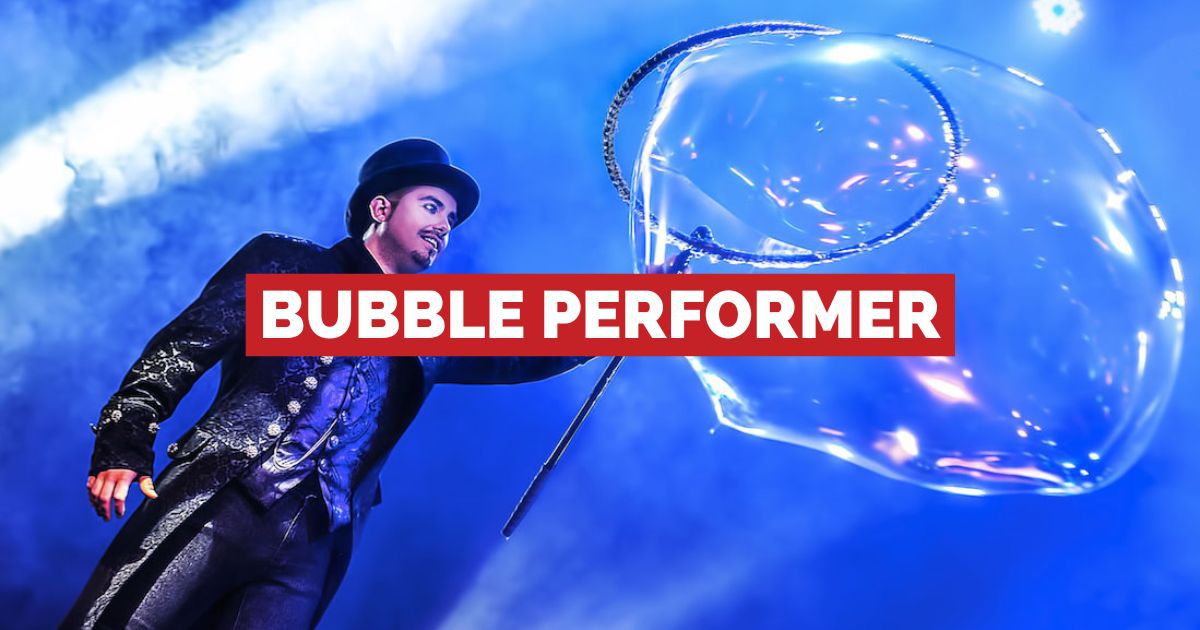 Bubble Shows & Parties | Magic Bubbles Show | Bubble Performers to Hire