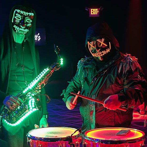 Book LED Drummer Miami – LED Drums | Scarlett Entertainment USA