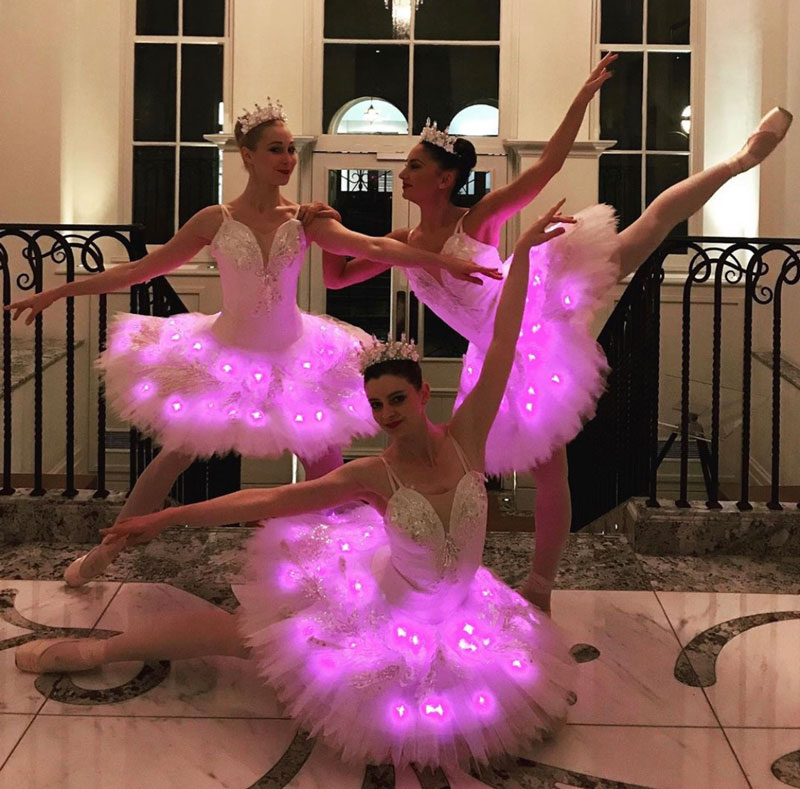 Book LED Ballerinas London – LED Ballet Show | Scarlett Entertainment