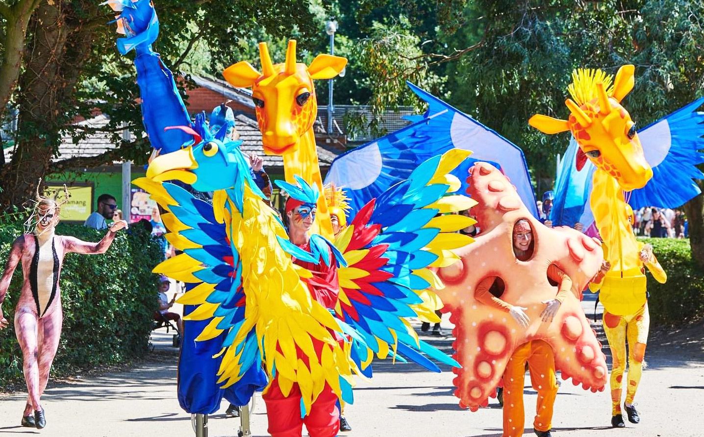Creatures of the World Parade - Twycross Zoo Summer Season