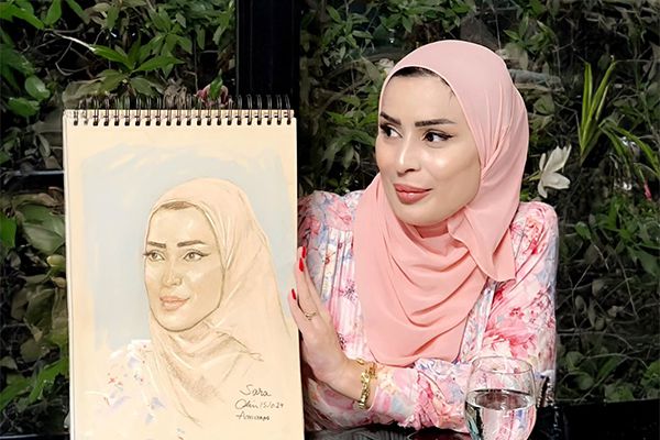 Book UAE Caricaturist | Scarlett Entertainment