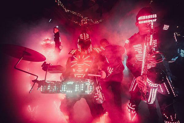 Book LED Drummer Miami – LED Drums | Scarlett Entertainment USA