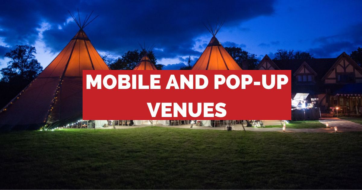 Book Mobile Event Venues - Hire Event Marquee - Mobile Event Space