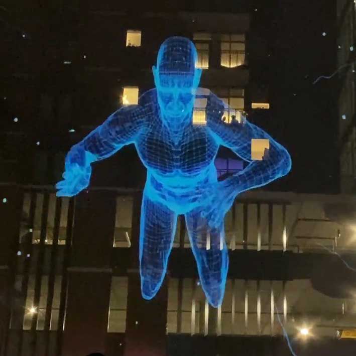 Book Hologram Screen Mapping | Scarlett Entertainment