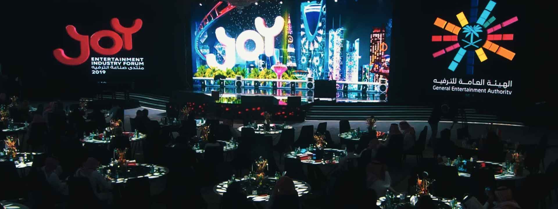Custom Entertainment For Joy Forum Saudi Arabia | Scarlett Entertainment