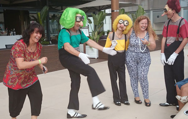 Walkabout Act For Events Barcelona - Hire Unique Characters | Scarlett ...