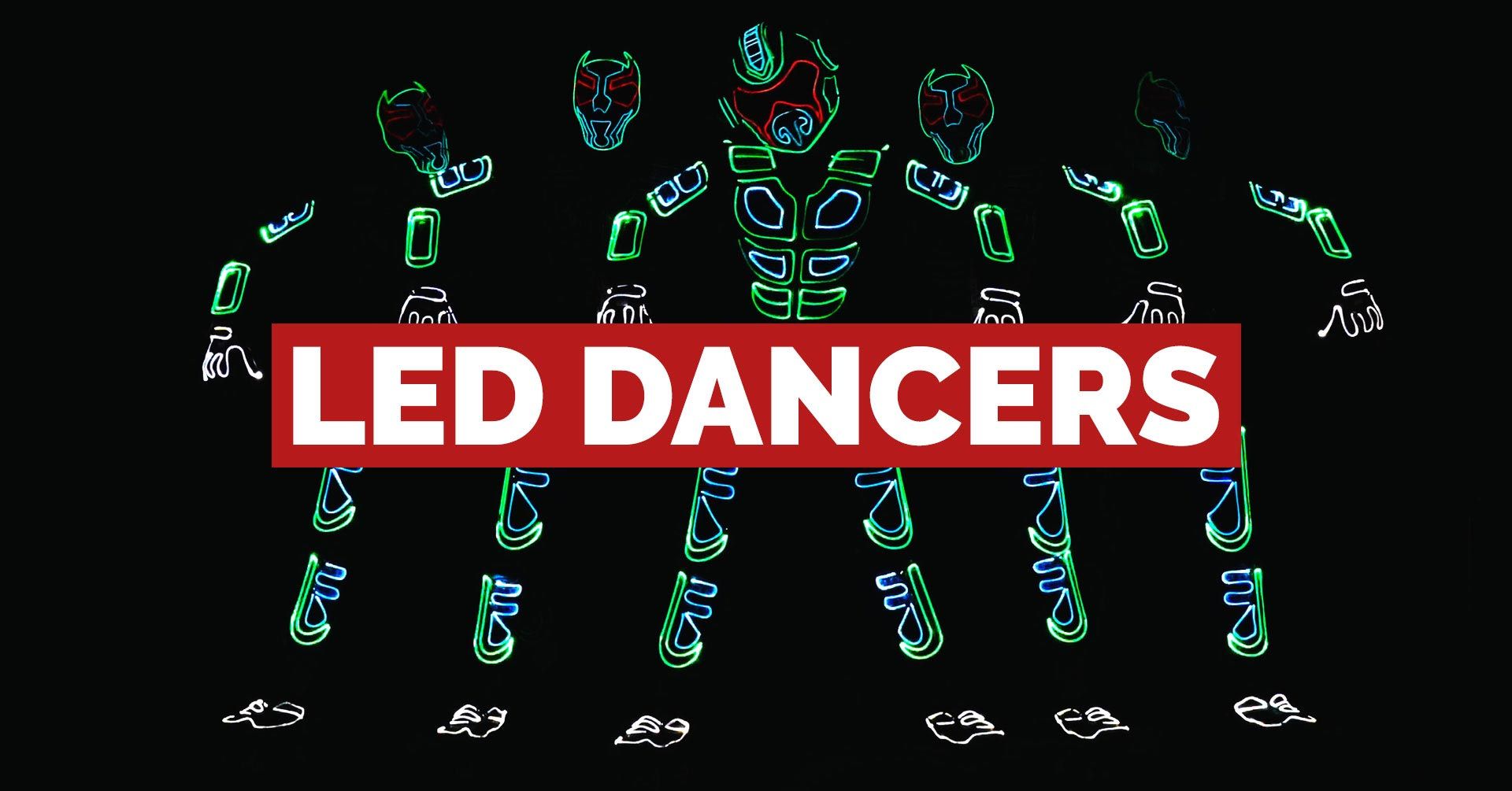 Hire LED Dancers and Tron Dancers for Events | Scarlett Entertainment