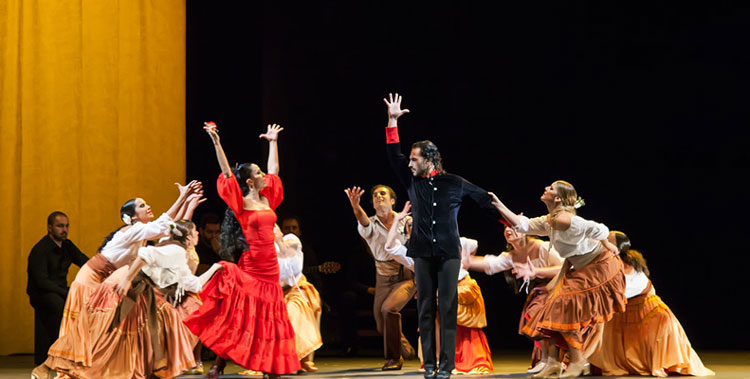 Book Carmen Production Show Seville – Flamenco Dancers | Scarlett ...