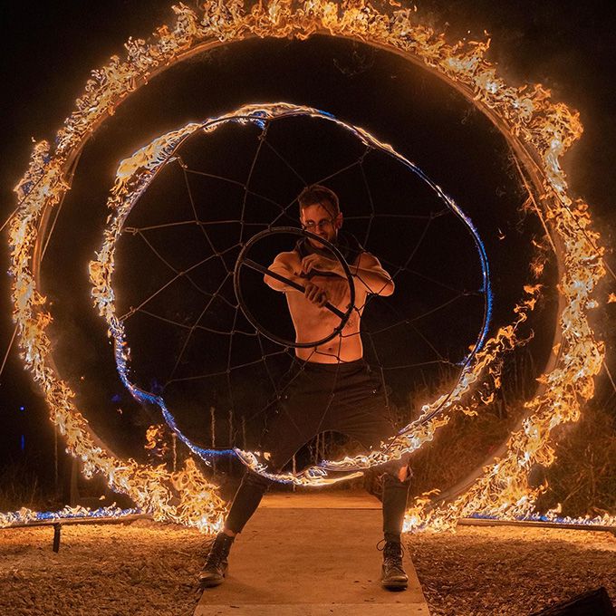 Book A Fire Performer Austin | Scarlett Entertainment