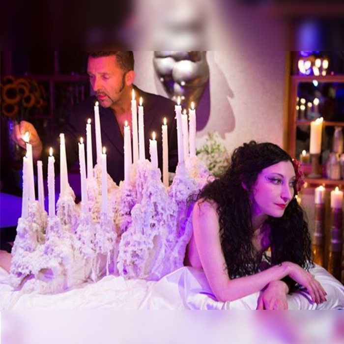 Hire Human Candlestick Centre Piece | Scarlett Entertainment