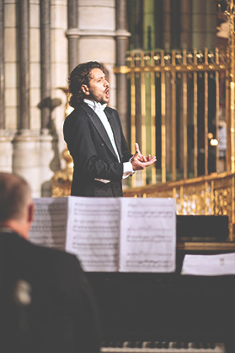 Classical Italian Tenor - Hire Classical Singer | Book Male Solo Singer UK