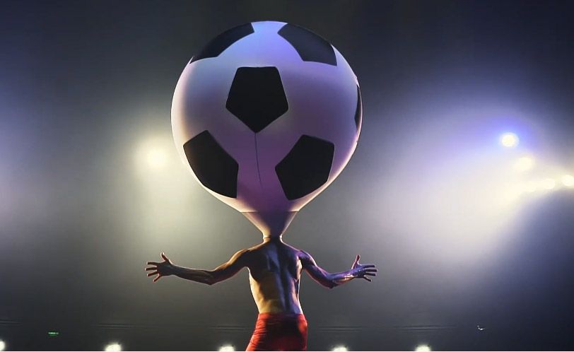 Book A Human Giant Soccer Ball Head | Scarlett Entertainment