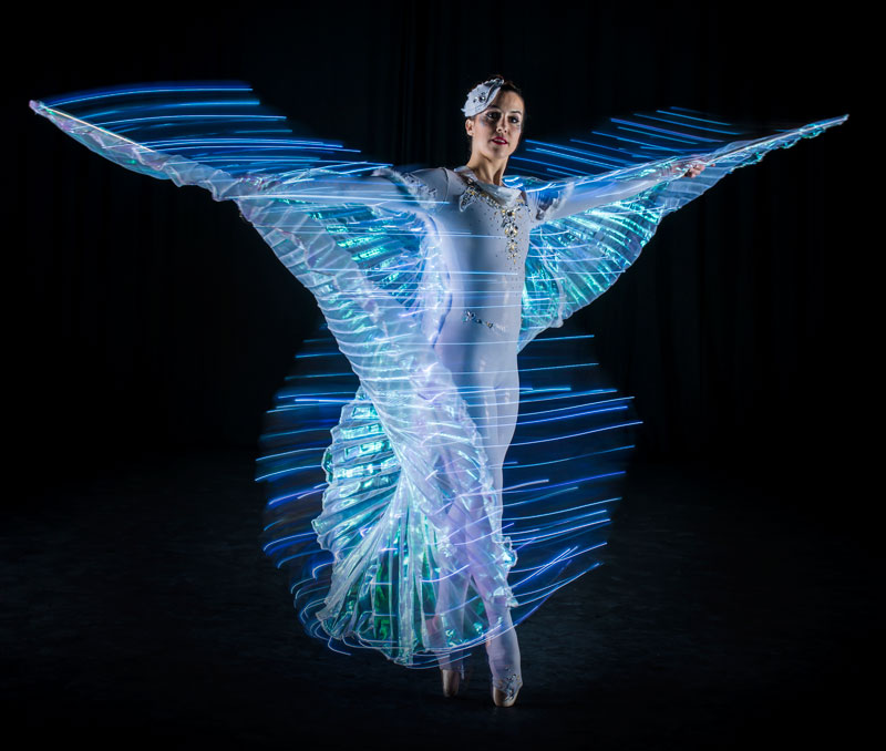 LED Wing Ballerinas – Ballet Stage Show | Scarlett Entertainment UK