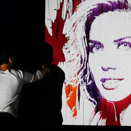 Splash Art Speed Painter - Event Art | Corporate Entertainment