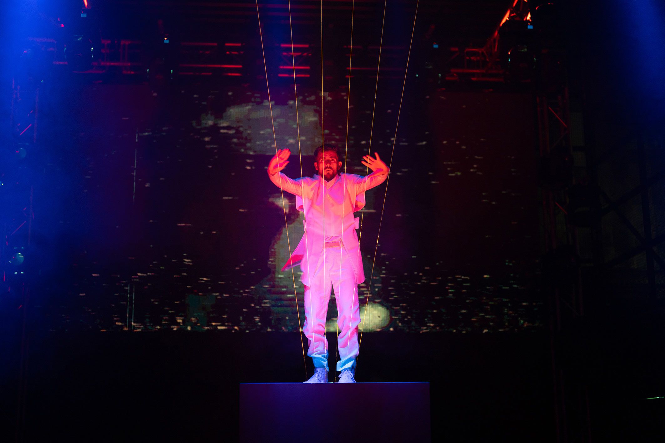 Hire Corporate Laser Dance Show | Scarlett Entertainment