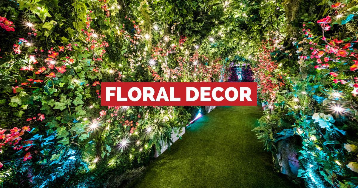 Bespoke Floral Displays - Hire Event Florists - Book Flower Walls