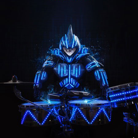 Book LED Drummer Miami – LED Drums | Scarlett Entertainment USA